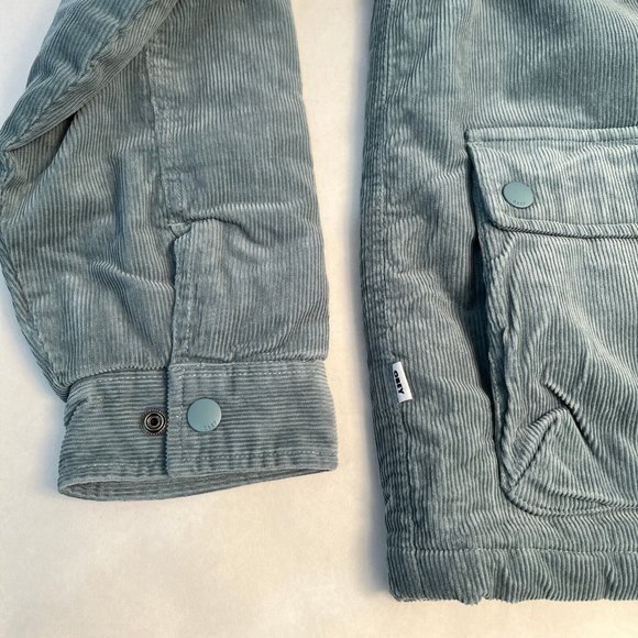 Obey | Jackets & Coats | Obey Quilted Tactical Jacket Eliot Slate Blue ...